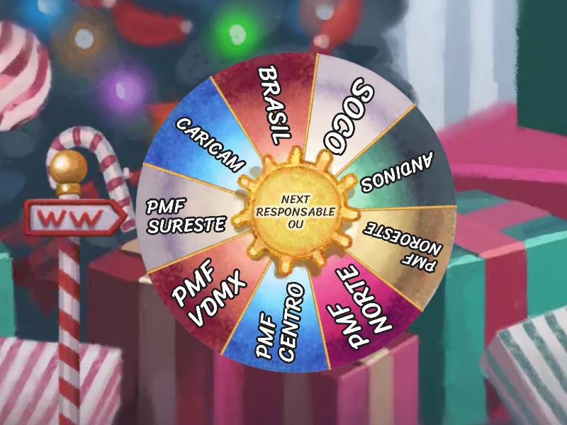 NEXT TOWN HALL - Spin the wheel