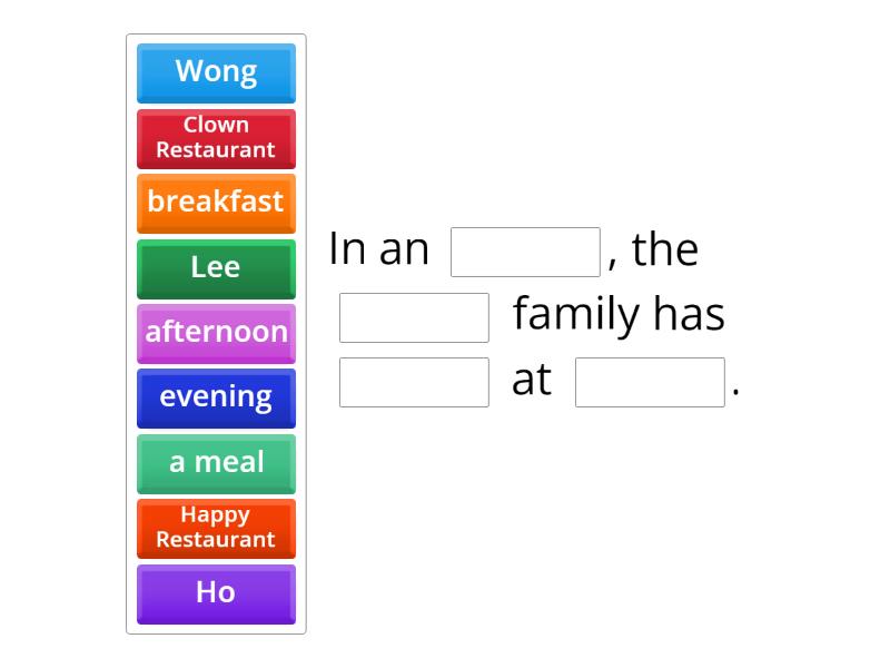 P4 BKA Ch4 1st Reading - Complete the sentence