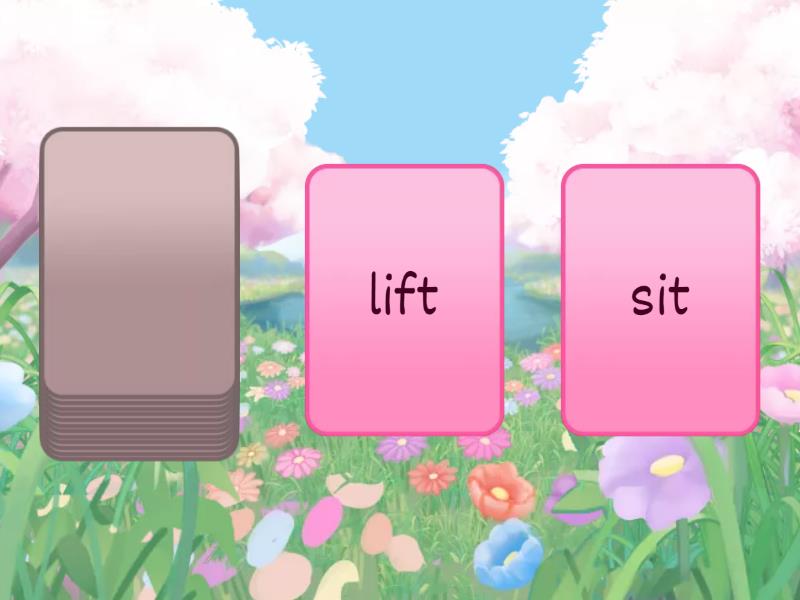 Own it! 1 Unit 6 Mime the action - Speaking cards