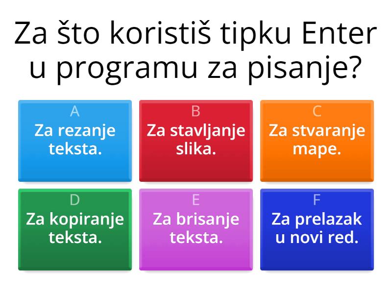 Informatika-3.razred - Quiz