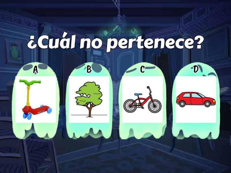 ¿Cuál NO pertenece al conjunto? - Cuestionario