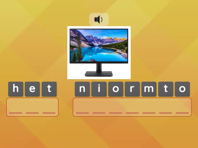 Computer parts/Listen - Anagram