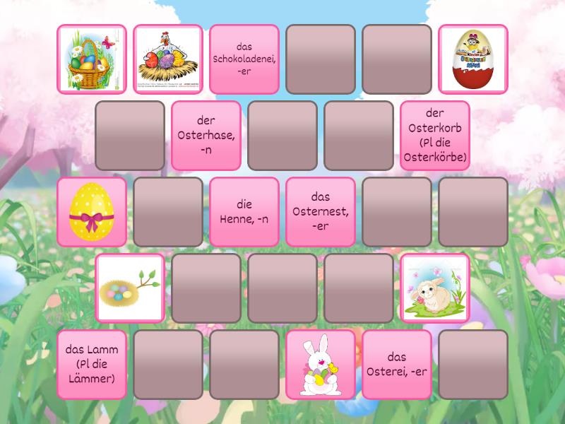Ostern_Memo - Matching pairs