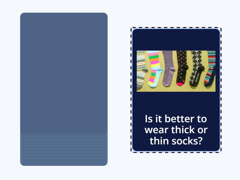 Shopping - Speaking cards