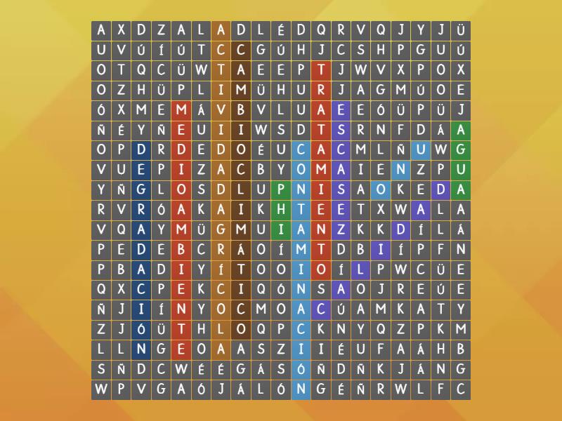 Sopa de letras, comunicación y sociedad - Wordsearch
