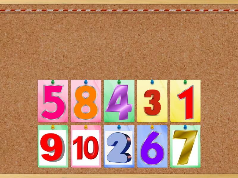 Mengurutkan gambar wedang ronde dengan angka - Find the match