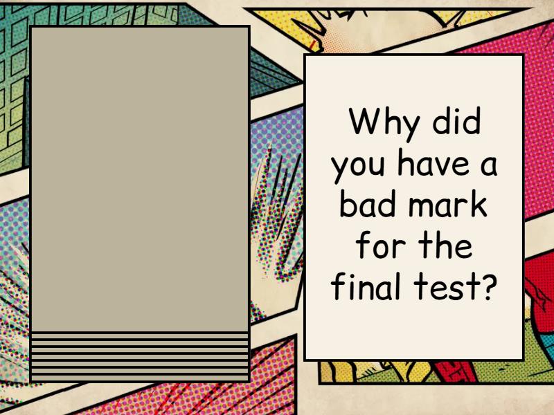 Past Perfect - Speaking cards