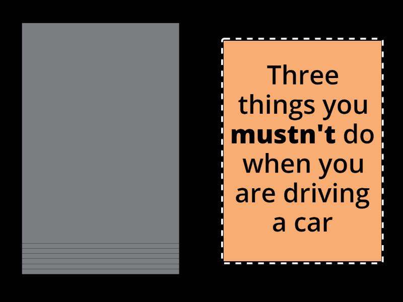 Modal Verbs - Speaking cards