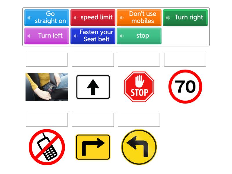 Traffic Signs - Match up