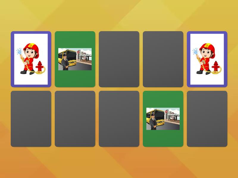 COMMUNITY WORKERS - Matching pairs