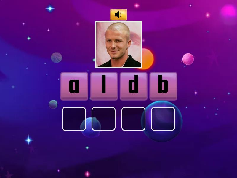 Global Success 6-Unit 3-My friends - Anagram