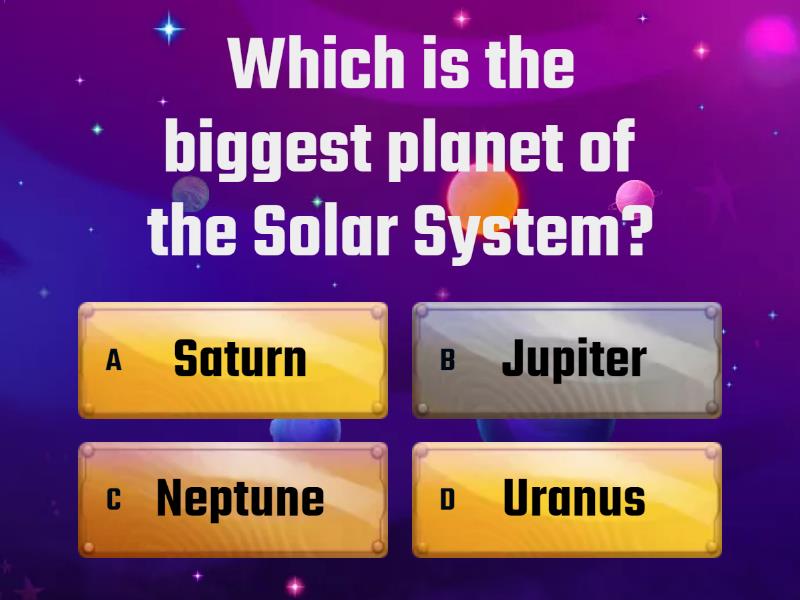 Solar System - Quiz