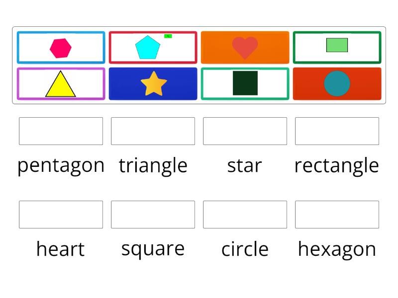 2D shapes - Match up