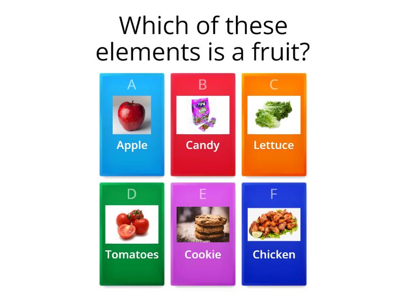 Food questions - Quiz