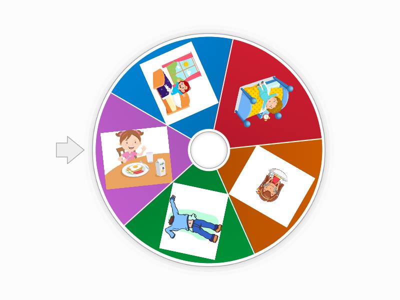 Daily routine part 1 23.06 - Spin the wheel