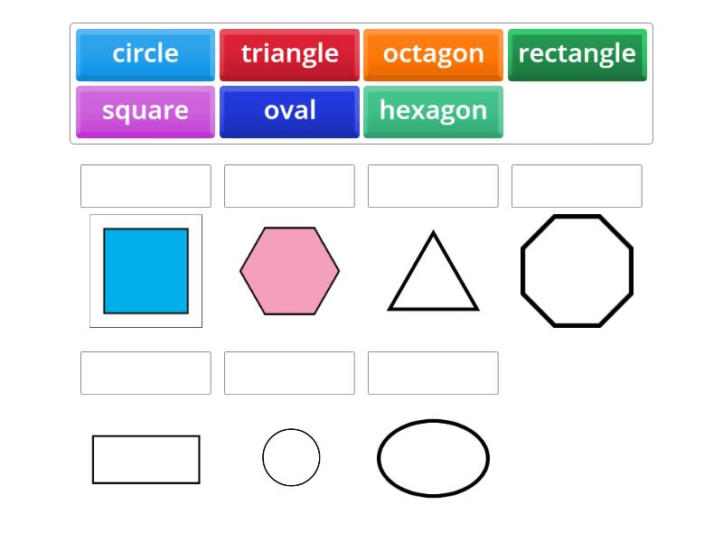 2D Shapes - Match up