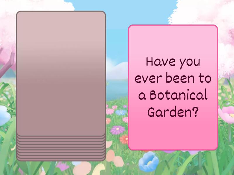 Flowers - Speaking cards