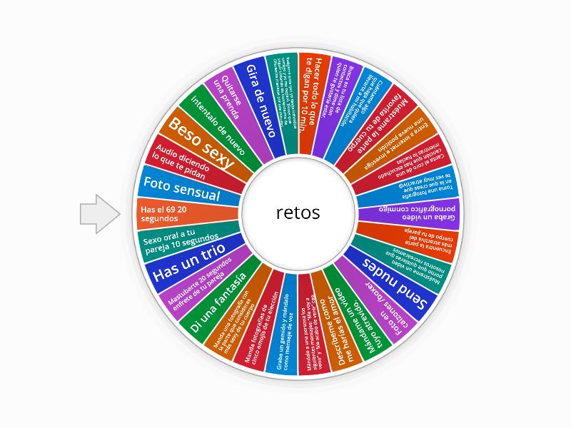 Retos hot - Spin the wheel