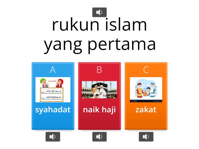 rukun islam - Quiz