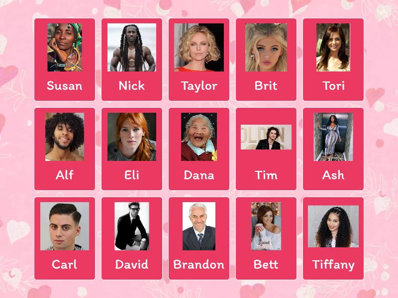 Guess who? - Flip tiles