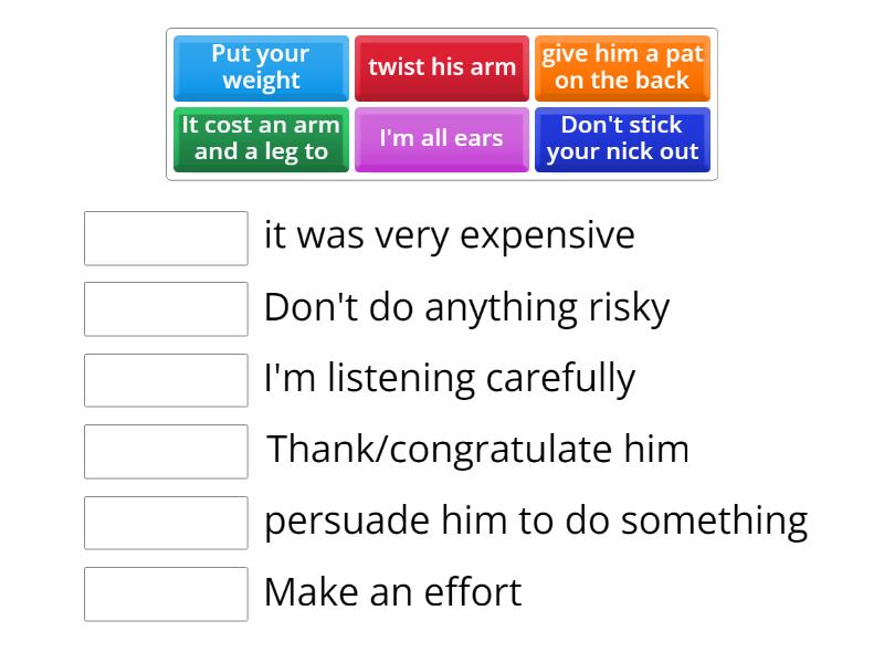 BODY LANGUAGE - Match up