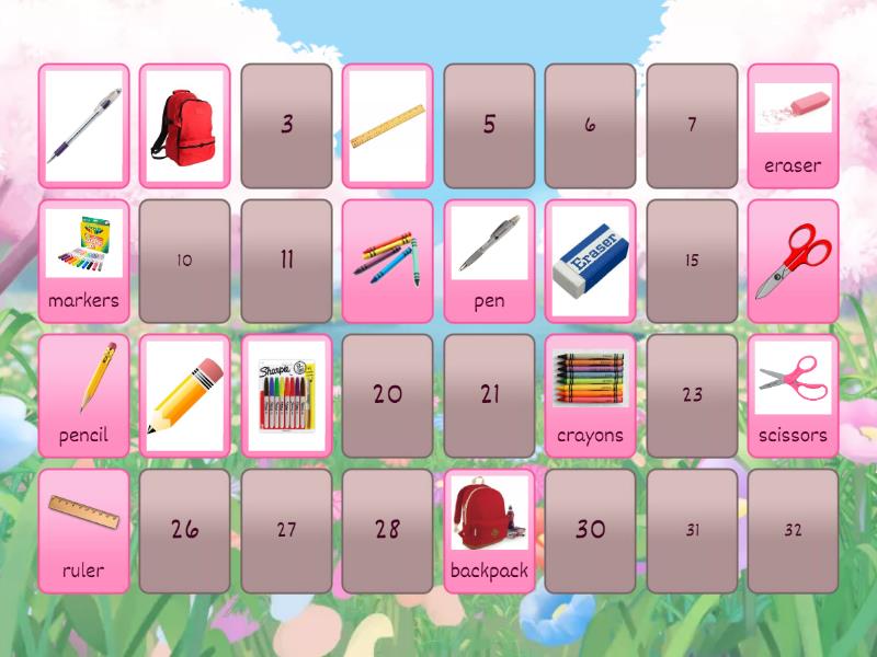 Objects K3 - planning 1 - memory game - Parejas
