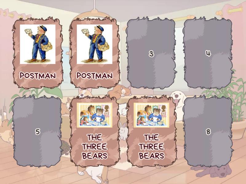 The Jolly Postman (Characters) - Matching pairs