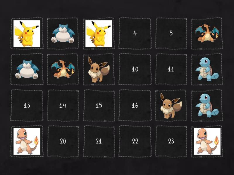 Pokemon Match-up! - Matching pairs