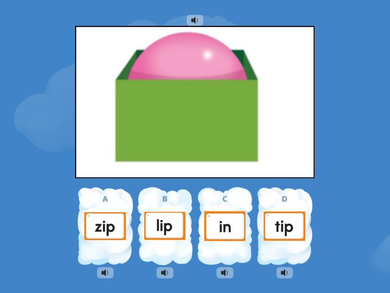 Oxford Phonics Level 2-Unit 4-i,ip,ib,id-Multiple Choice- - Quiz