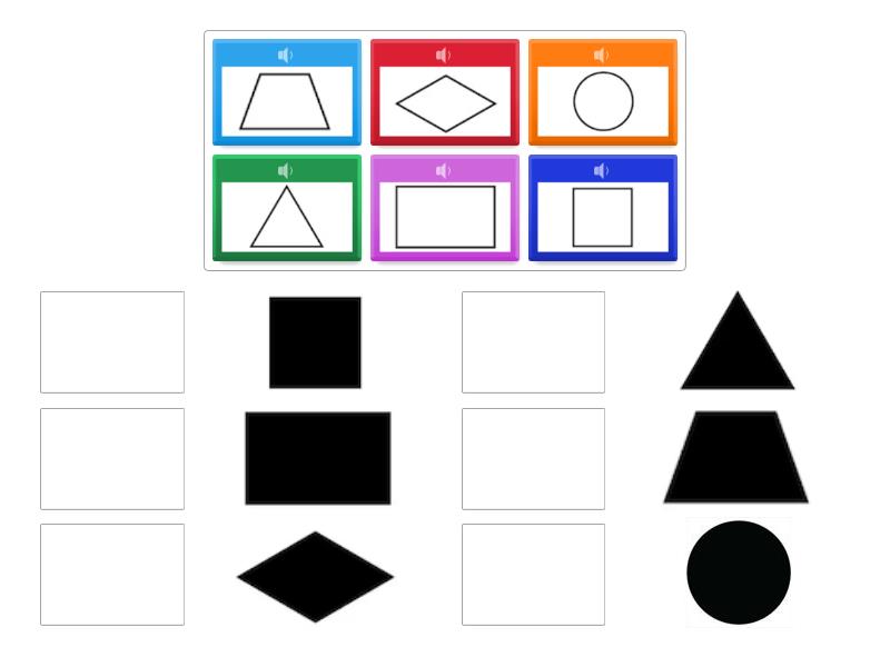 Abbiniamo le figure geometriche - Match up