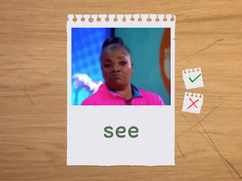 Past Simple verbs - Flash cards