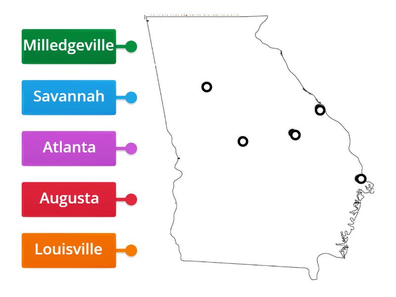 Georgia Capitols - Labelled diagram