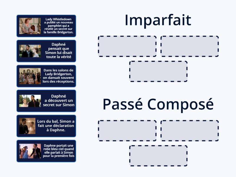 Br. Imparfait et Passé Composé - Group sort