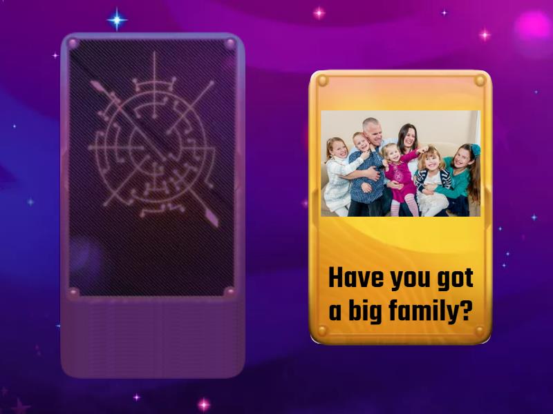 Have you got ...? - Speaking cards