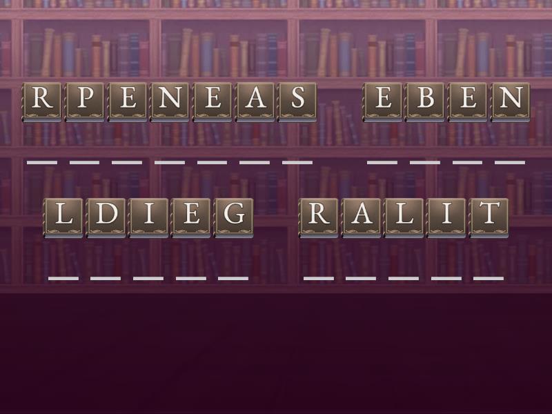 LEZIONE 17 - Anagram