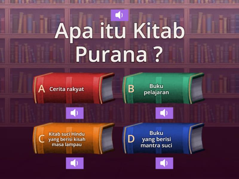 Mengenal Kitab Purana - Kuis