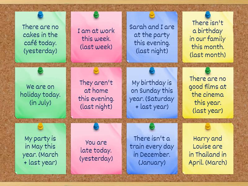 7B. was/were - Flip tiles