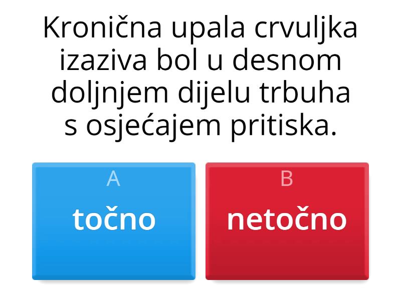 Probavni sustav - Quiz