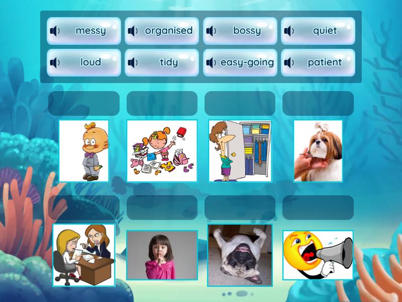 GG3 1.5 (2) Personality adjectives - Match up