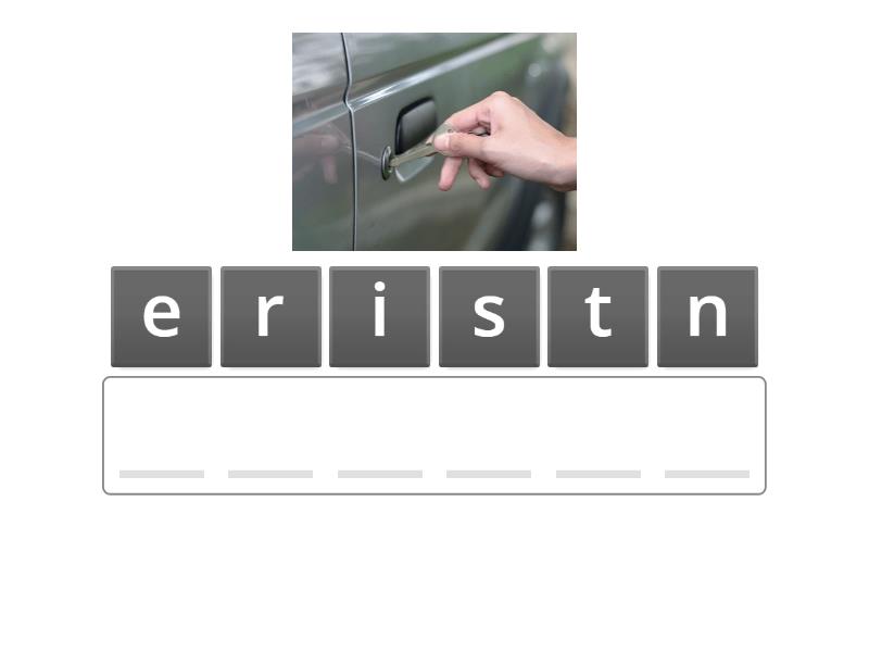 Basic actions - revision - Anagram