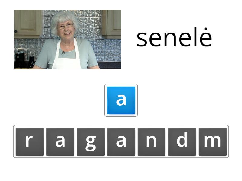 Form 3, lessons 21-22 - Anagram