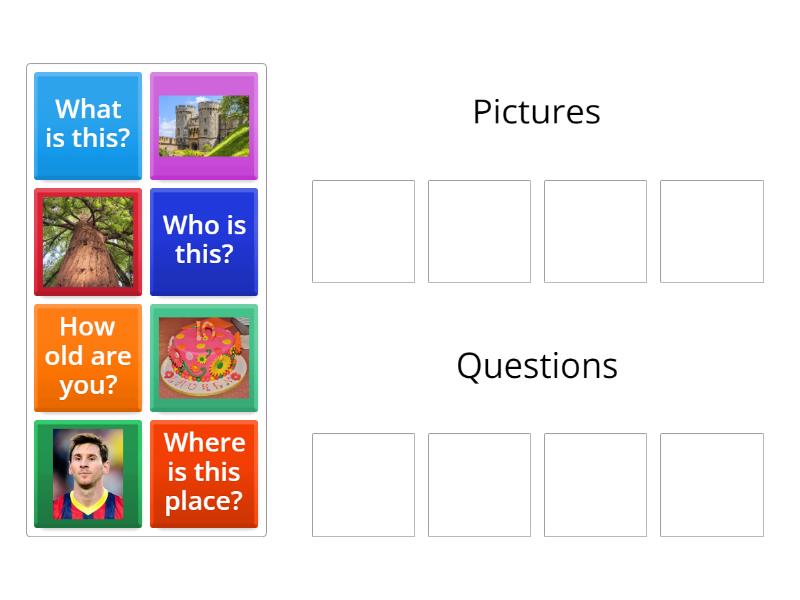 WH Questions - Group sort