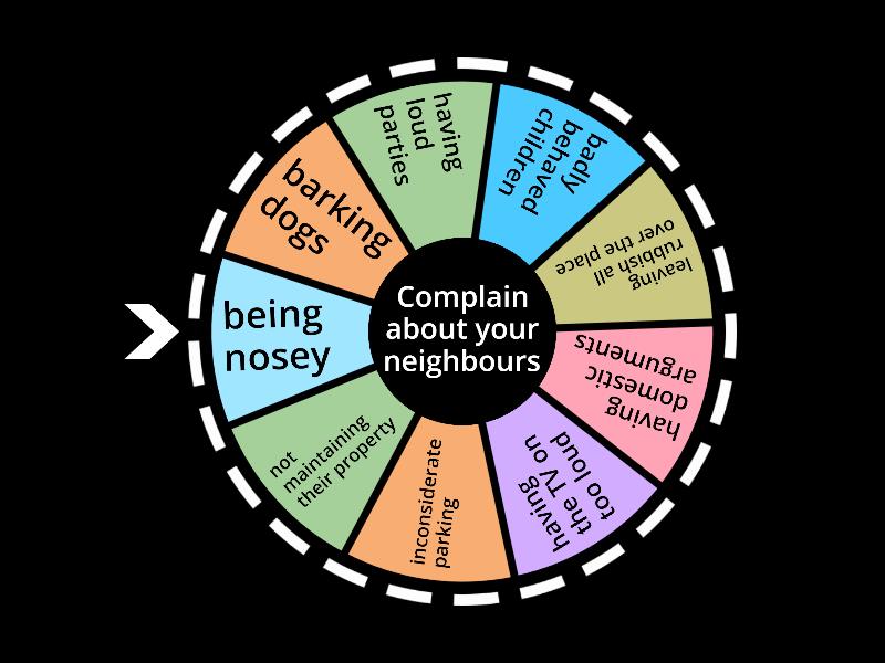 U093CEA Nightmare Neighbours - Random wheel