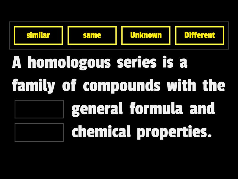 National 5 Chemistry Unit 2 - Complete the sentence National 5 Chemistry Unit 2 - Complete the sentence