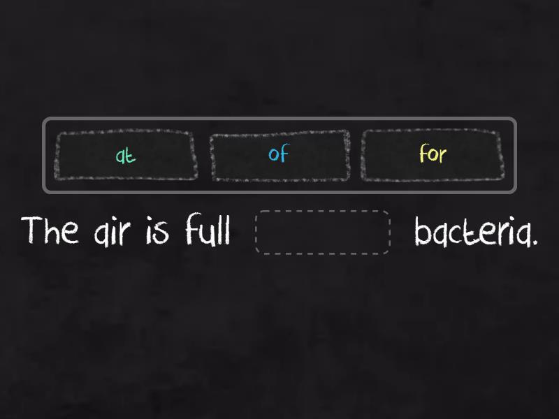 4E_Adjective+preposition - Complete the sentence