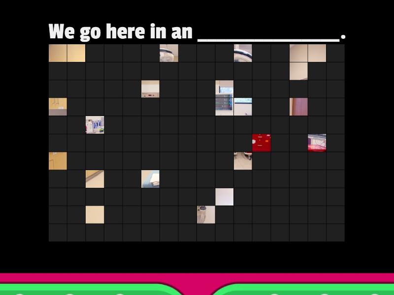 Unit 16 words - Image quiz