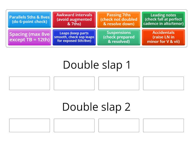 Double Slap sort - Group sort