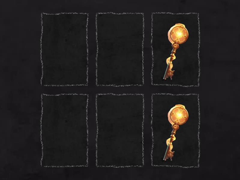 3 keys - Matching pairs