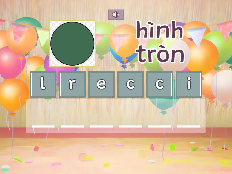 2A-Shapes: Vocab - Anagram