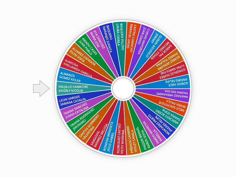 Grado 9 - Random wheel